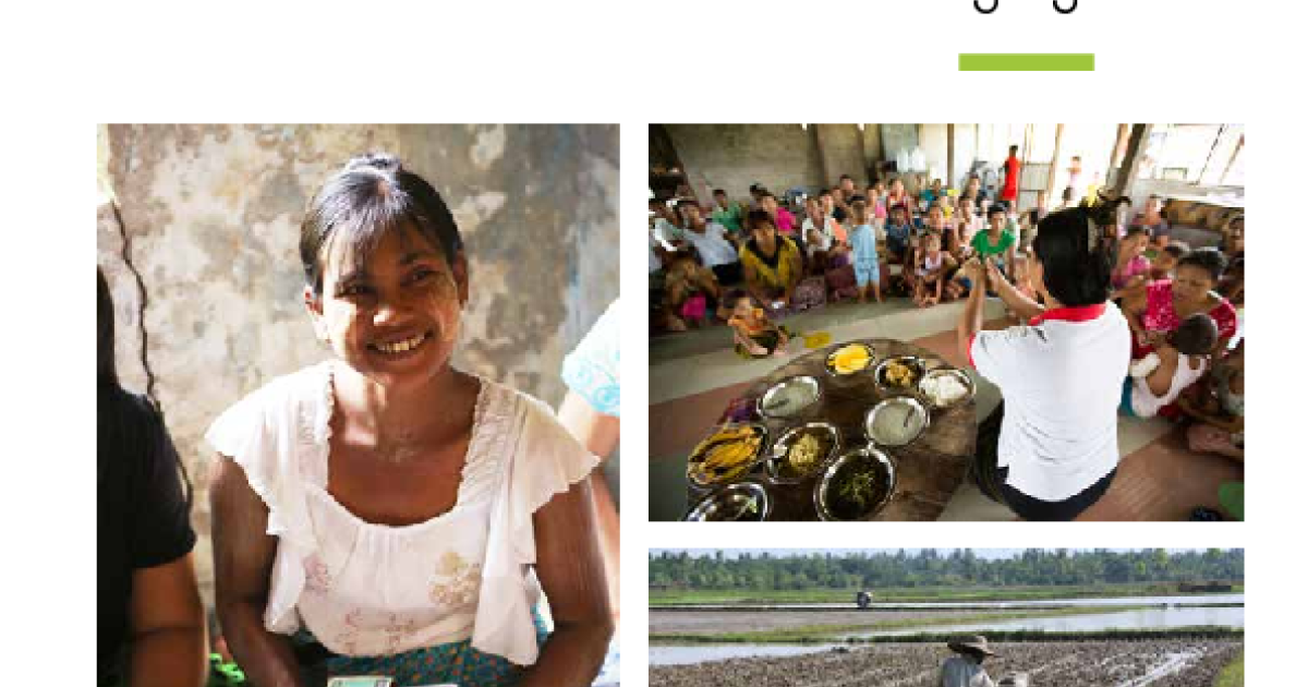 LIFT Annual Report 2015 (Myanmar version) | LiftFund